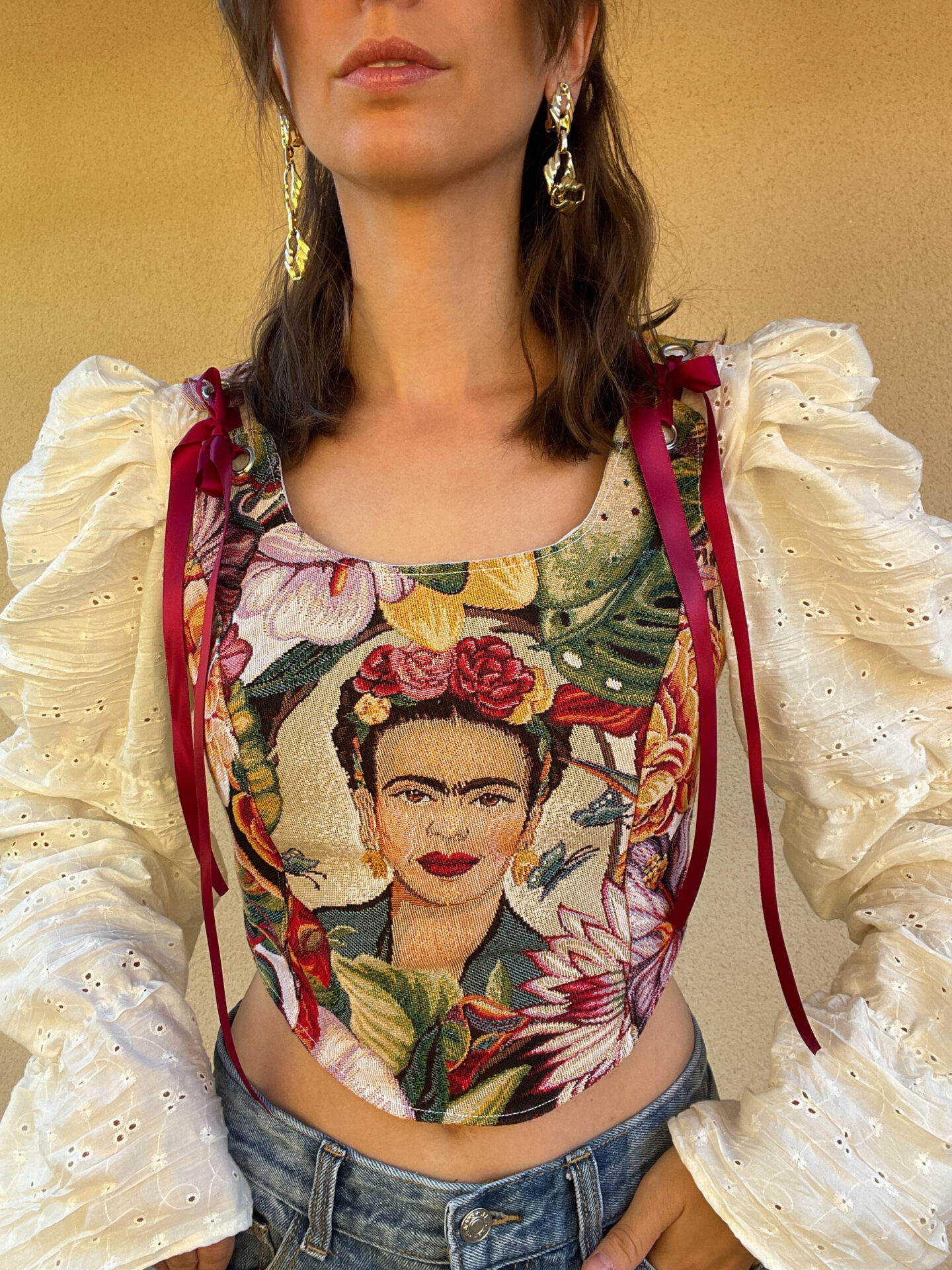 Corset Frida Kahlo : Marine Guillemette